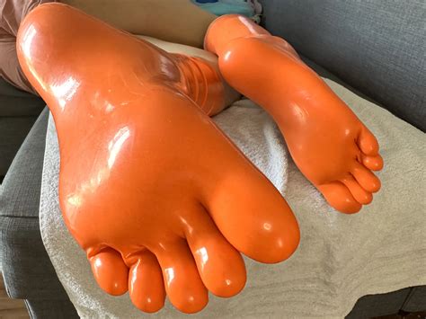 Tiger Orange Knee High Toe Socks 18 Pics Xhamster