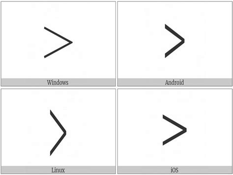 Printable Greater Than Sign Font Free Download And Print For You