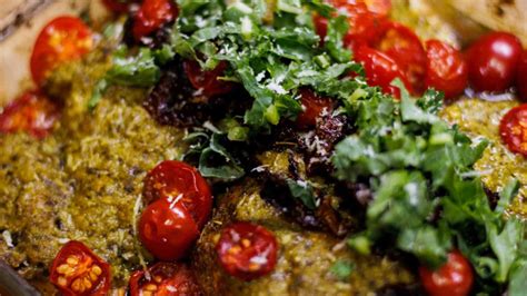 Basil Pesto Chicken Bake Recipemagik