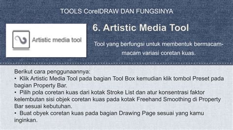 Penggunaan Dasar Tools Coreldraw Pptx