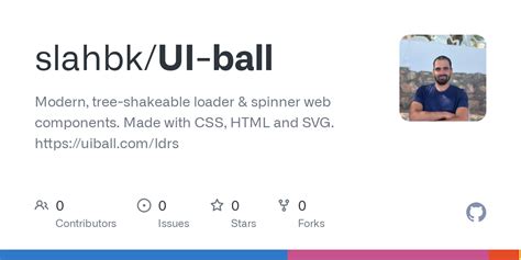 Github Slahbkui Ball Modern Tree Shakeable Loader And Spinner Web Components Made With Css