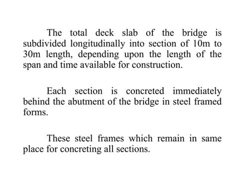 Incremental Push Launching Methodppt Ppt Ppt Civil Engineering Incremental Push Launching Methodppt Ppt Ppt Civil Engineering