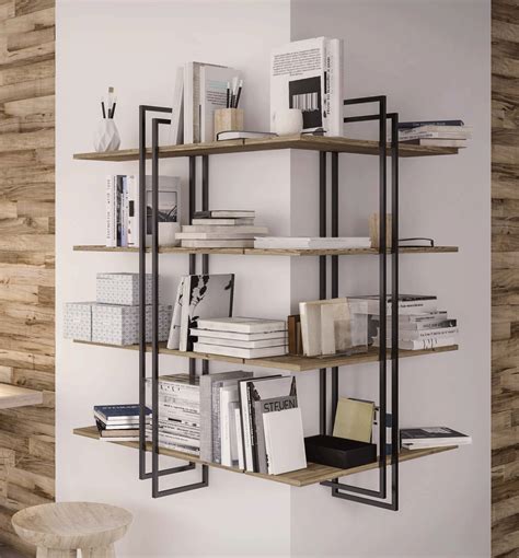 Modular Corner Bookcase Shell Damiano Latini