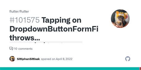Tapping On Dropdownbuttonformfield Throws `menulimitstop Menulimitsheight