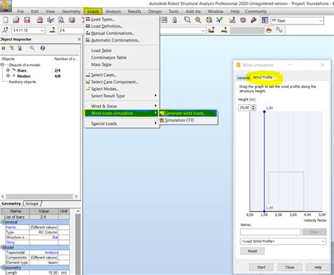 How To Define Arbitrary Coefficients For Wind Simulation Pressure