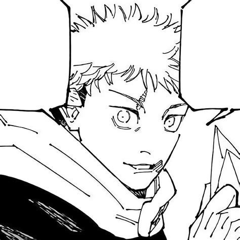 Itadori Yuji Jujutsu Manga Mangá Icons