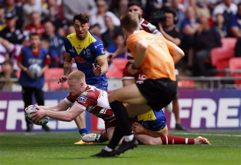 Wigan Warriors Zach Eckersleys Surreal Wembley Moment And Kevin