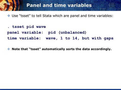 Ppt Panel Data Analysis Powerpoint Presentation Free Download Id4290862