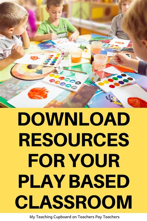 Play Based Learning Resources Play Based Classroom Play Based