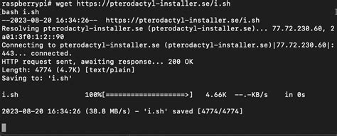 Getting Blank Response When Starting The Installation Bash Script
