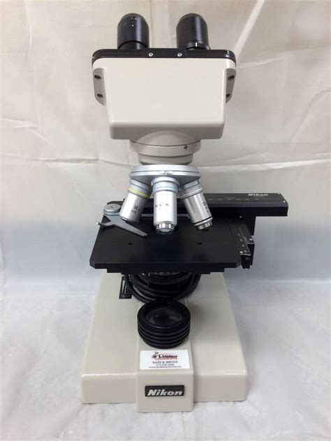 Nikon Model Sc Binocular Microscope Refurbished Microscope Central