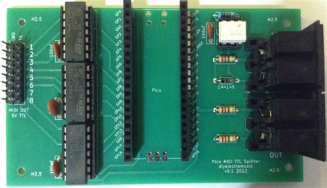 Raspberry Pi Pico Midi Splitter Ttl Part 2 Simple Diy Electronic