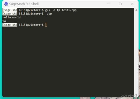 Sagemath的新手保姆使用教程 Csdn博客