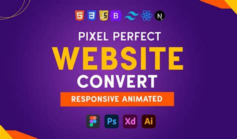 Convert Psd To Html Figma To Htmlxd To Html Css Bootstrap By Umerishaq1777 Fiverr