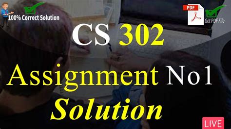 Cs302 Assignment Solution No 1 Fall 2022 100 Complete Explanation Vu Mentor Fall2022