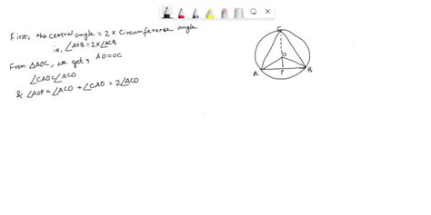 Solved Prove That Any Two Triangles Inscribed In A Circle Having The