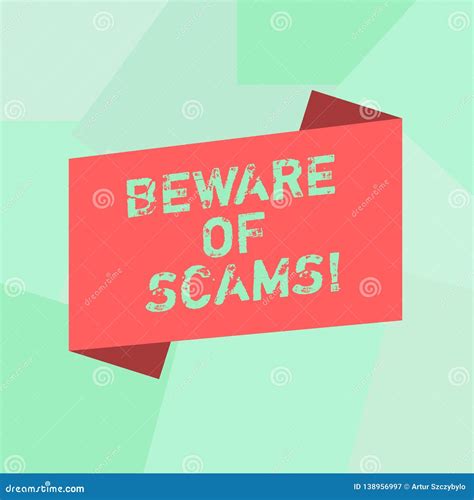 Conceptual Hand Writing Showing Beware Of Scams Business Photo Text Stay Alert To Avoid Fraud