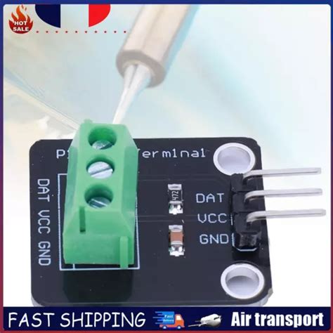 Ds18b20 Temperature Sensor With Waterproof Probe Plugable Terminal