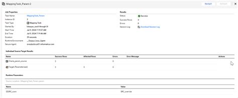 cdi parameterization with parameter file