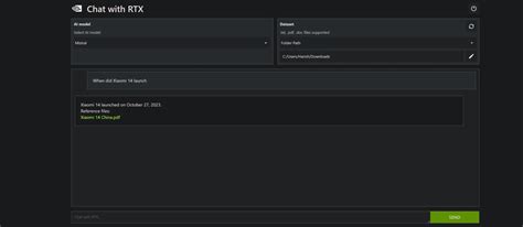 NVIDIA Chat With RTX Hands On This Local AI Chatbot Already Shows Plenty Of Promise Windows