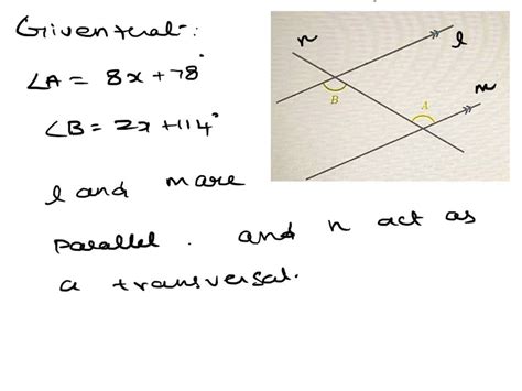 Solved Please Help Guys The Angle Measurements In The Diagram Are Represented By The