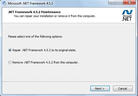 How To Uninstall Net Framework
