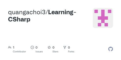 Github Quangachoi3learning Csharp