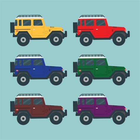 Premium Vector Jeep Vector