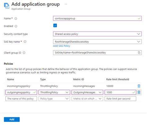 Govern Resources For Client Applications With Application Groups Azure Event Hubs Microsoft