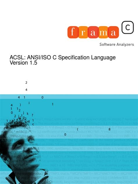 Acsl Ansiiso C Specification Language Pdf C Programming Language Pointer Computer