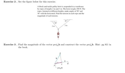 Solved Exercise See The Figure Below For This Exercise A Chegg Com