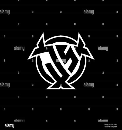 Js Monogram Logo Letter With Triangle Shield And Circle Shape Style Design On Isolated