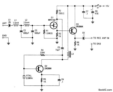 VLF CONVERTER Basic Circuit Circuit Diagram SeekIC Com