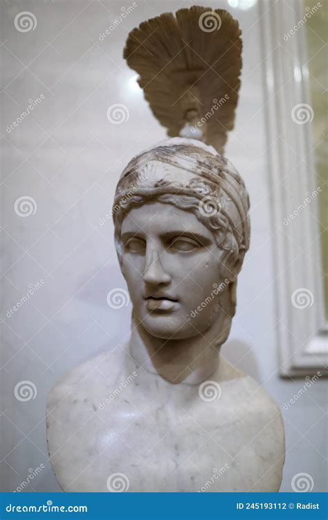 Ares Statue Head