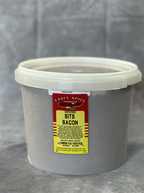 Bulk Kosher Bacon Bits 5 Lb Wholesale Pricing Bakers Authority