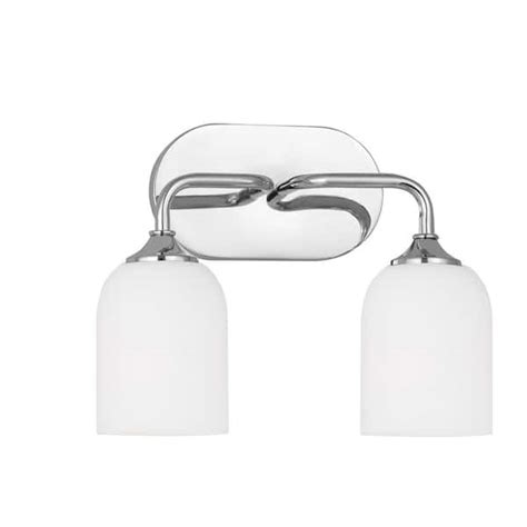 Generation Lighting Emile Medium 1325 In 2 Light Chrome Bathroom