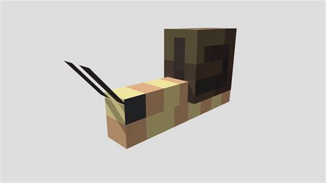 Minecraft Snail Download Free 3d Model By Bioniclmao Itsbionicyt 4032eb8 Sketchfab
