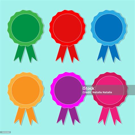 투명한 배경에 빈티지 스타일의 여러 가지 빛깔의 수상 기호 세트 벡터 일러스트레이션 디자인입니다 챔피언 트로피 빈티지 템플릿