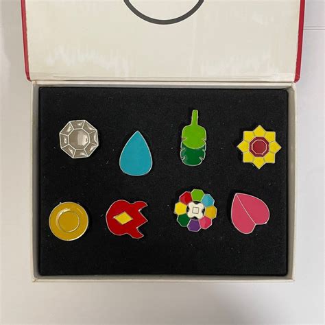 Pokemon Kanto Gym Badges Hobbies And Toys Memorabilia And Collectibles