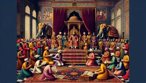The Mughal Empires Hierarchy And Administration Algor Cards
