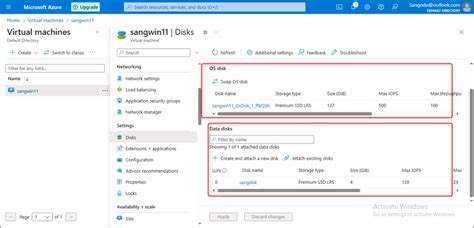 Attach A Data Disk To A Windows Vm Using The Azure Portal And Initialize It For Usage Dev
