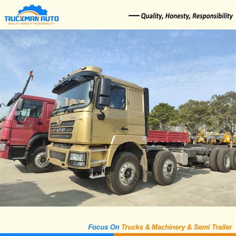 Shacman F3000 8x4 12 Wheels 400hp Cargo Truck Chassis Cargo Truck