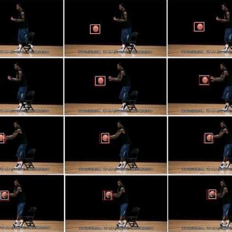 detecting and tracking moving basketball under nba star s dribbling in download scientific