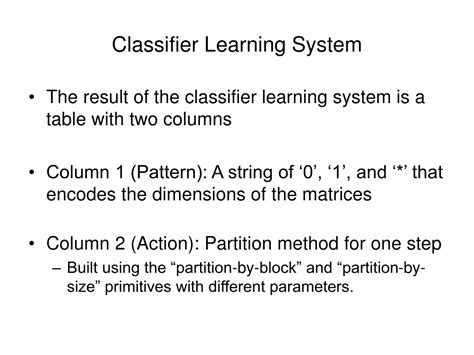 Ppt Optimizing Matrix Multiplication With A Classifier Learning