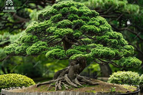 Premium Photo Japanese Sugi Pine And Cedar In Krasnodar Garden