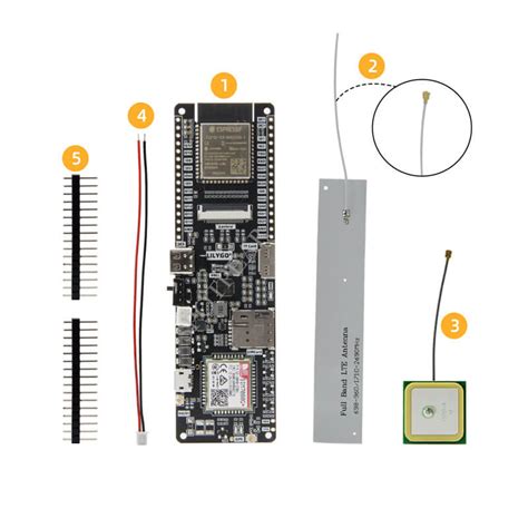 Esp32 S3 Sim7080 Gnss Gps Development Board T Sim7080g S3 Support Cat M