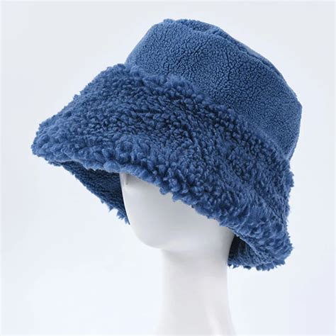 Зимние толстые женские шапки из овечьей шерсти Повседневная теплая