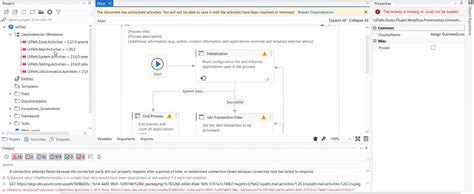 If I Install Any Packages From Re Framework Then All Activities