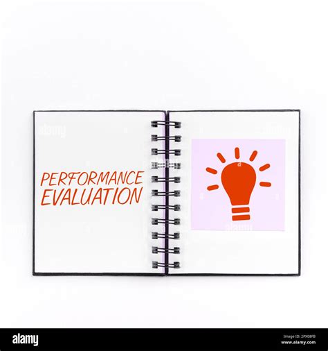 Writing Displaying Text Performance Evaluation Business Showcase The Development And Action