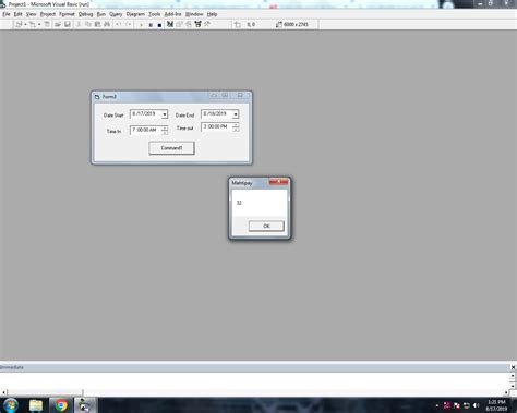 Vb6 How To Compute The Duration Of Time Using Two DTPicker By Hour